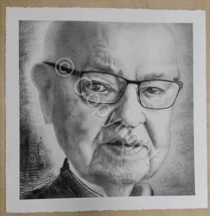 Chinese artist donates sketch potrait to remember Father Bob's legacy ...