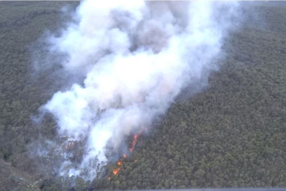Bushfire ignites near Ballarat - VicNews